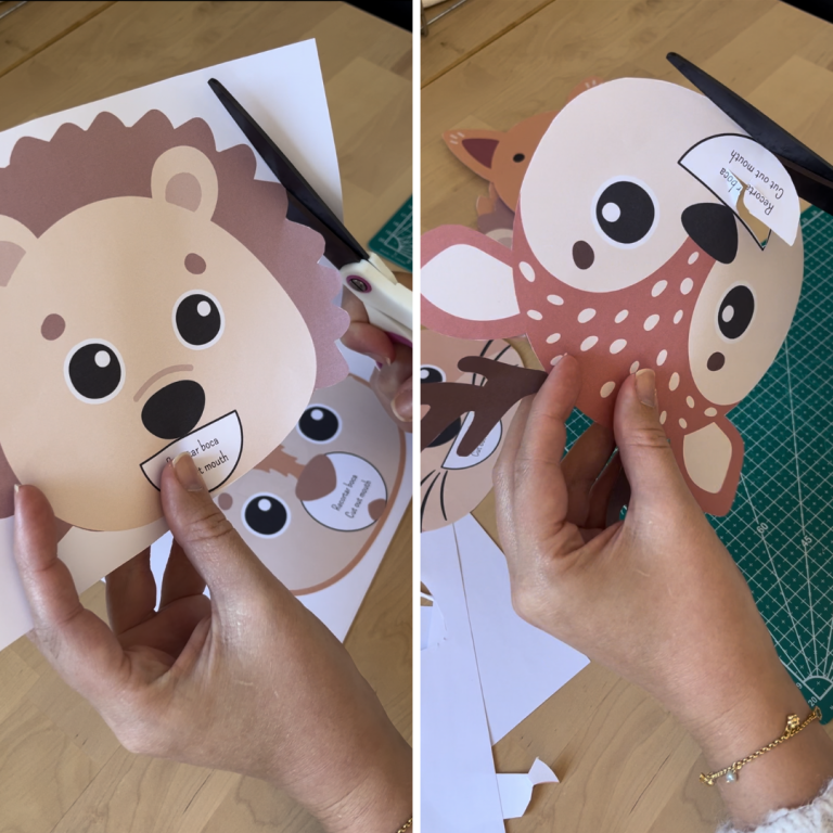 Alimenta a los animales del bosque - Entre Clases y Maestras